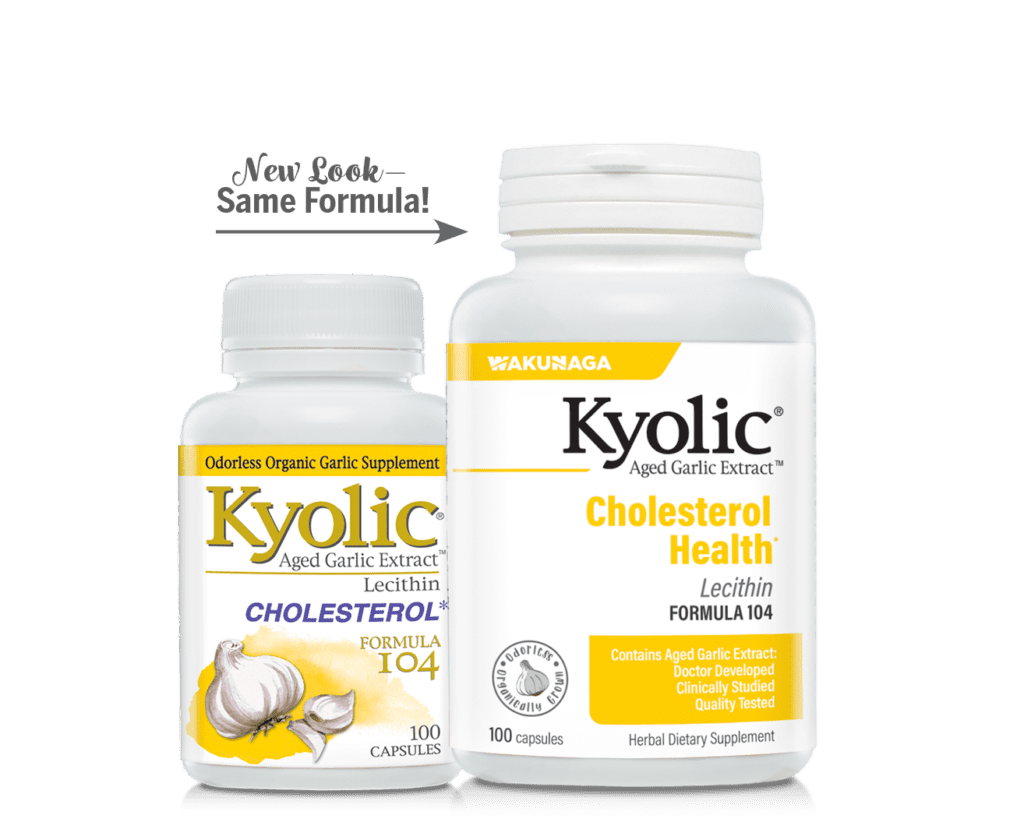 Kyolic | Aged Garlic Extract | Cholesterol Formula 104