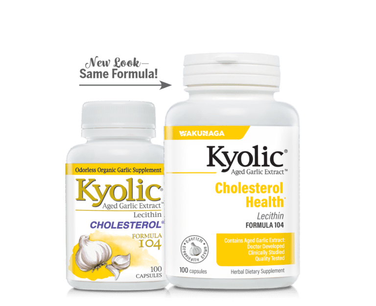 Kyolic | Aged Garlic Extract | Cholesterol Formula 104