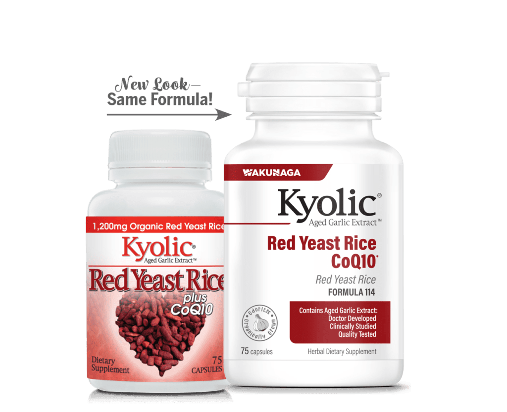 Red Yeast Rice CoQ10 | Aged Garlic Extract | Cardiovascular Health