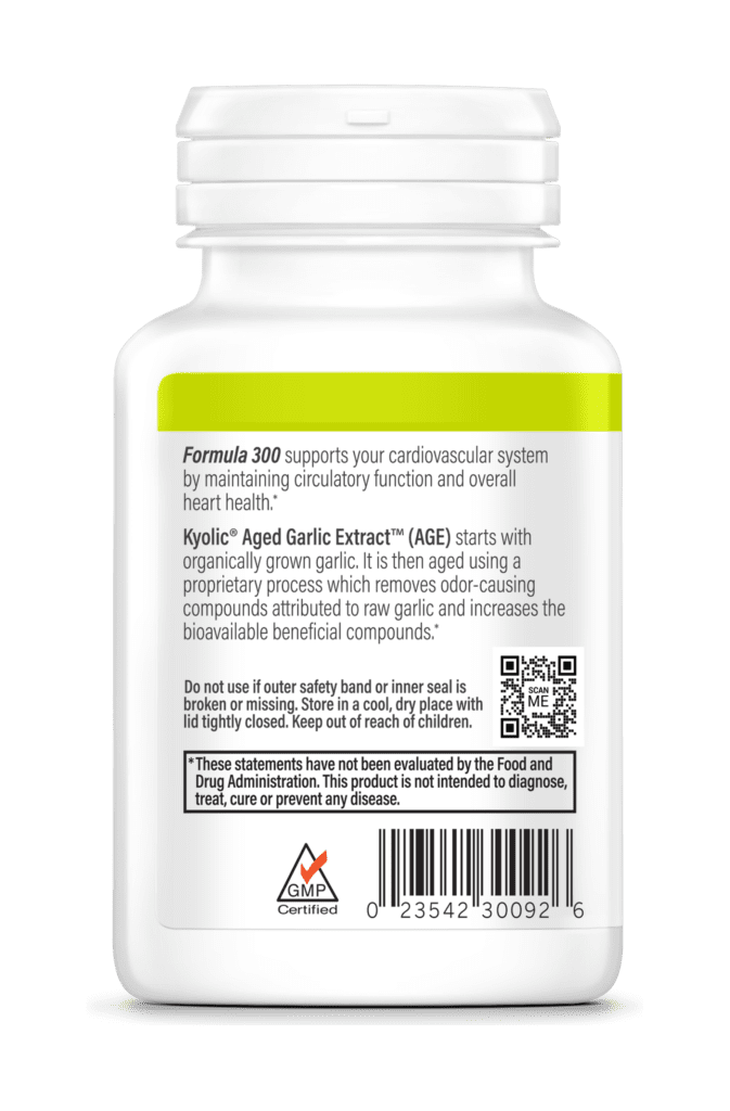 Cardiovascular Health Formula 300 (Vegan) | Heart Health | Vegetarian Caps