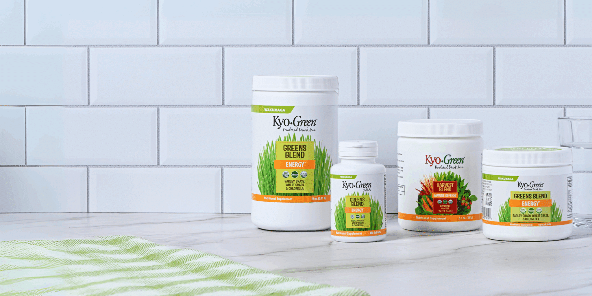 Kyo-Green® Powdered Drink Mix | Energy Greens Blend